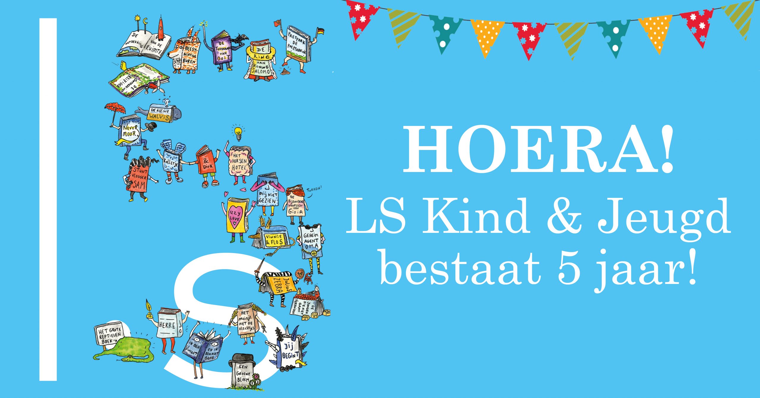 Hoera! LS Kind, Jeugd, & YA bestaat 5 jaar! - Luitingh-Sijthoff